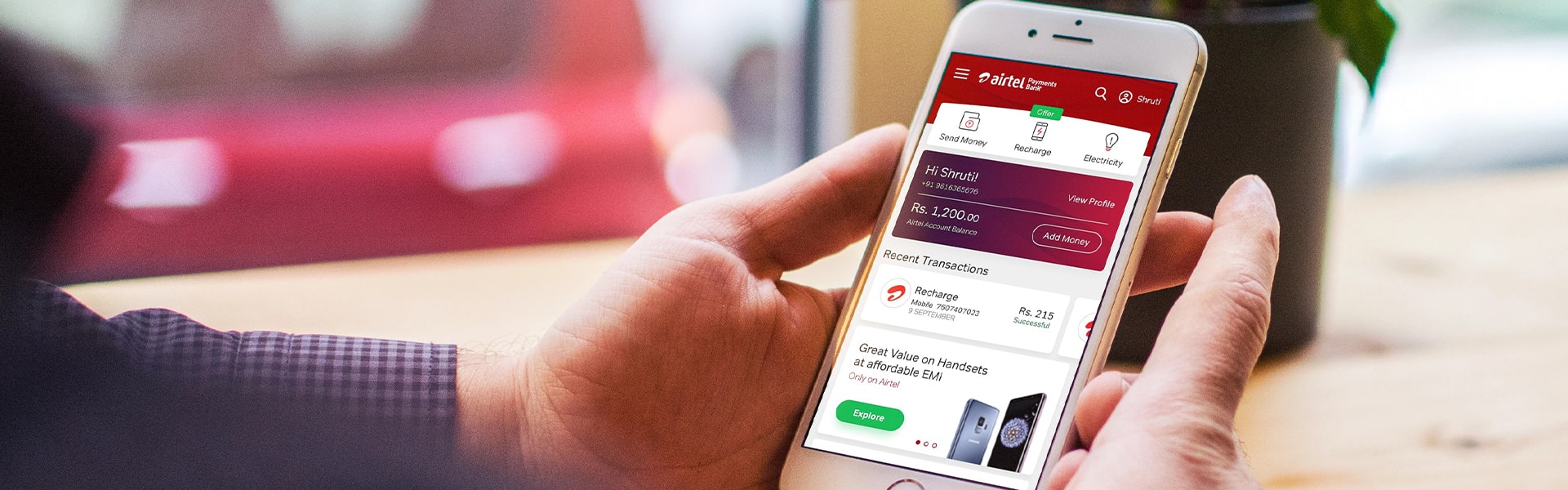 UI UX Design for Airtel Payments Bank