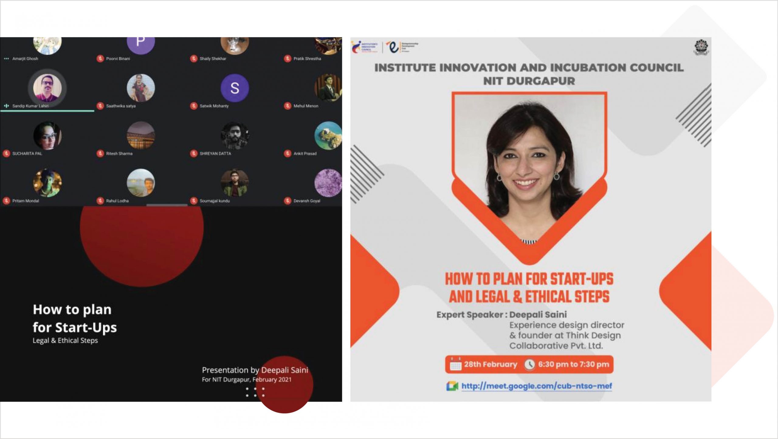 Catch Deepali Saini, Expert Speaker, At NIT Durgapur