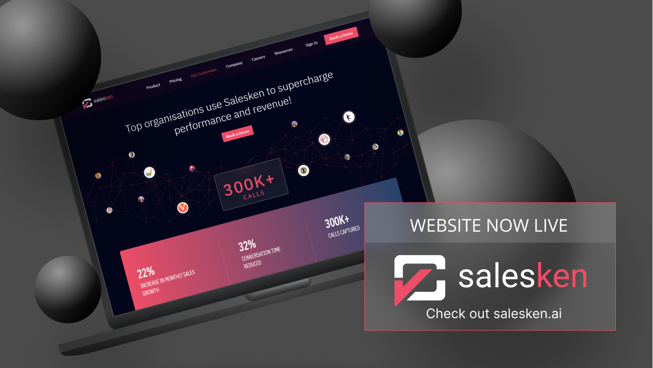 Launched: SalesKen Website - Think Design