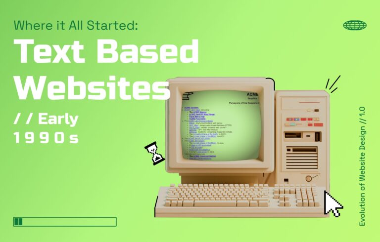 Evolution of Website Design: HTML to Immersive Experiences - Think Design