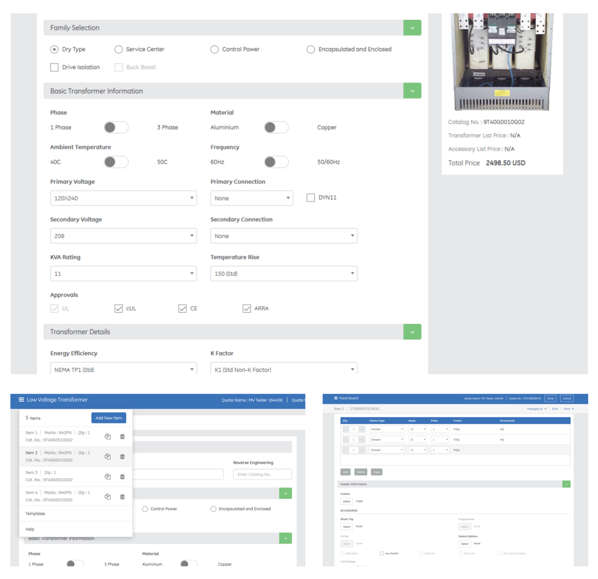 Enterprise Configurator UX Design - GE Retail Experience
