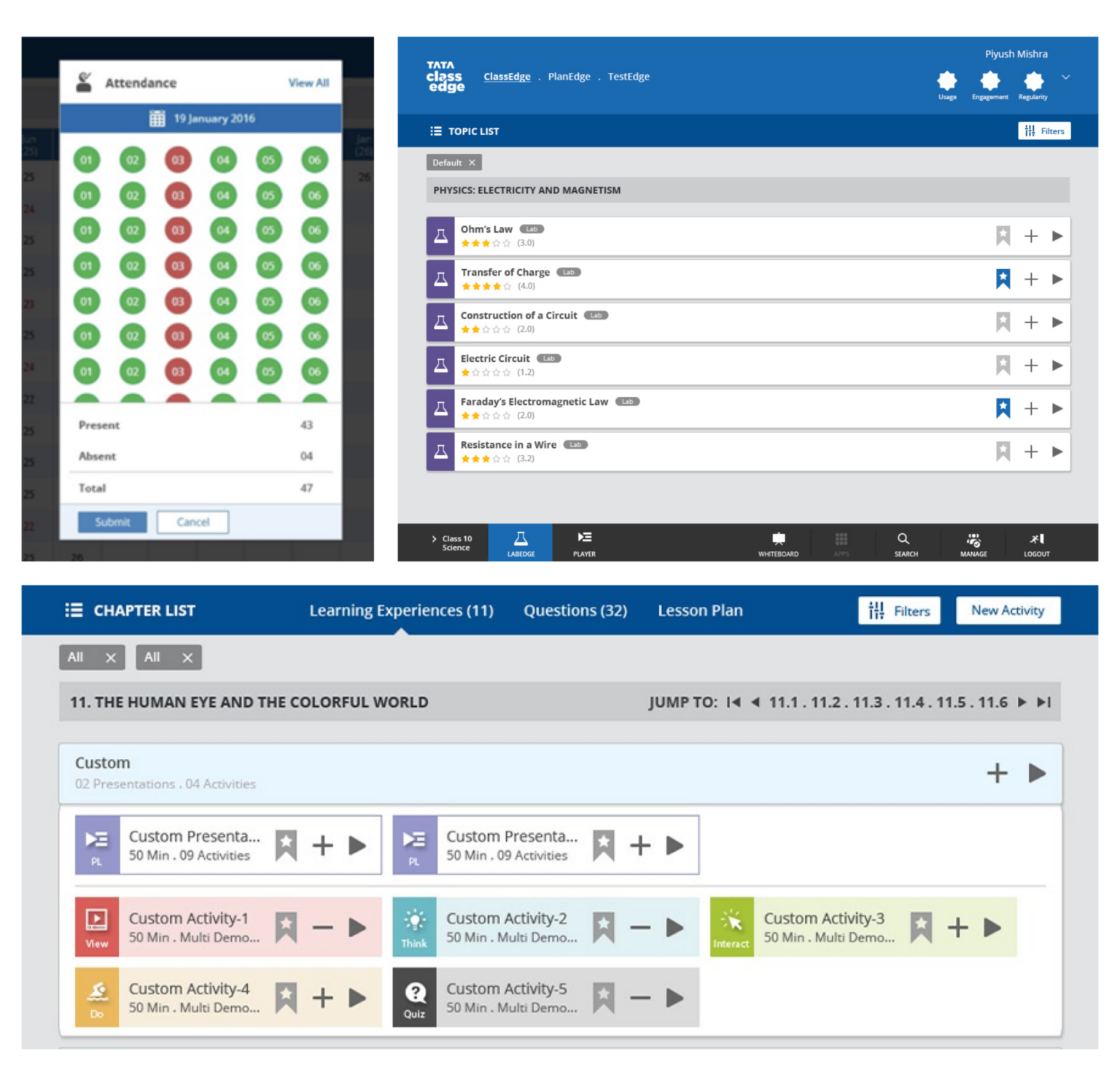 Tata ClassEdge App UX Design Case Study | Think Design